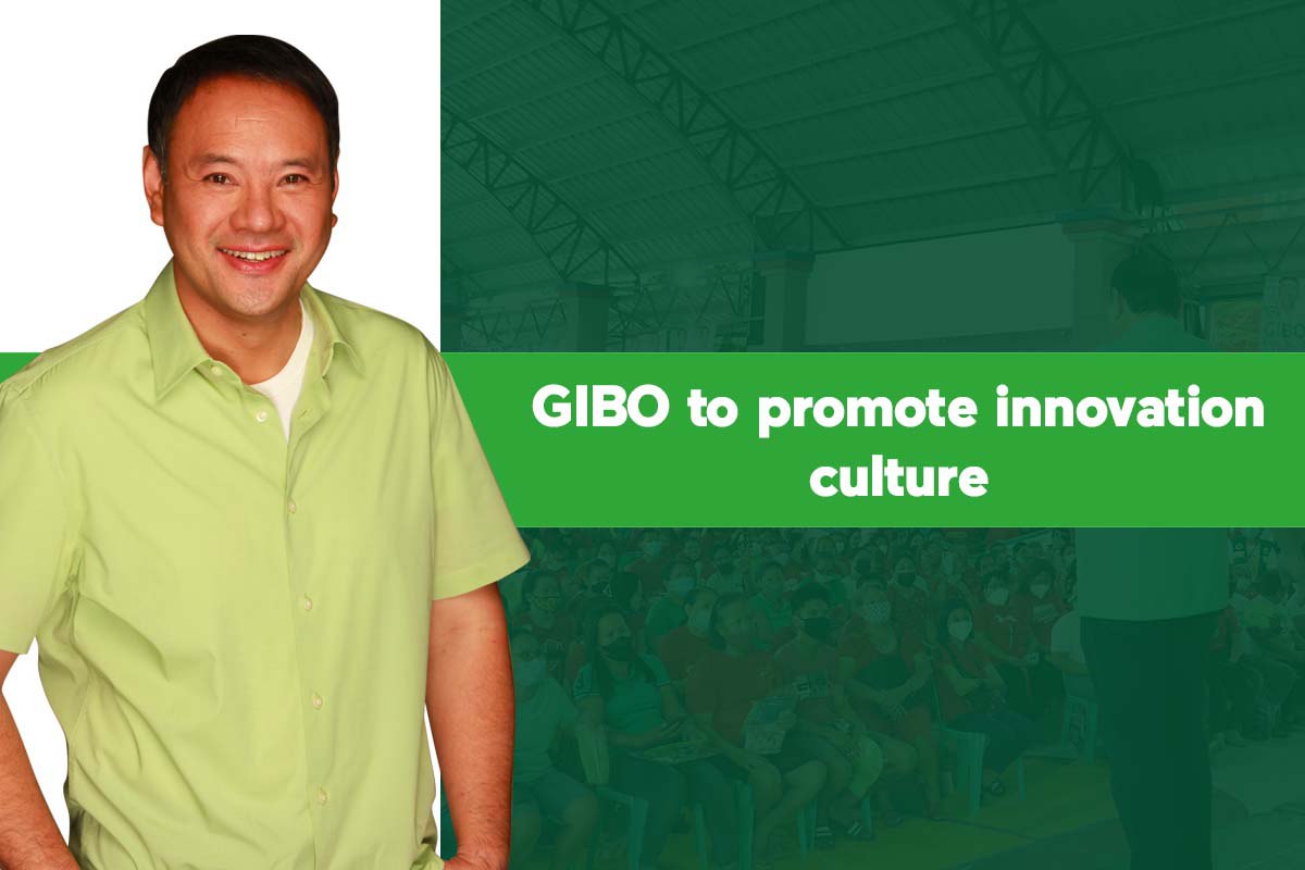 GIBO to promote innovation culture - Gibo Teodoro