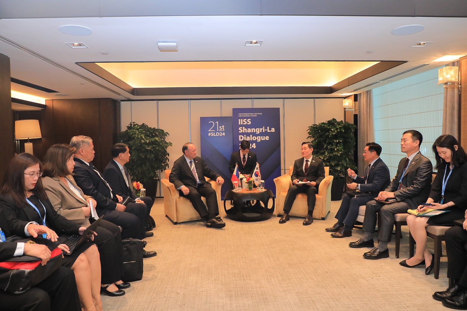 Secretary Teodoro meets with South Korea Defense Minister, EU High ...